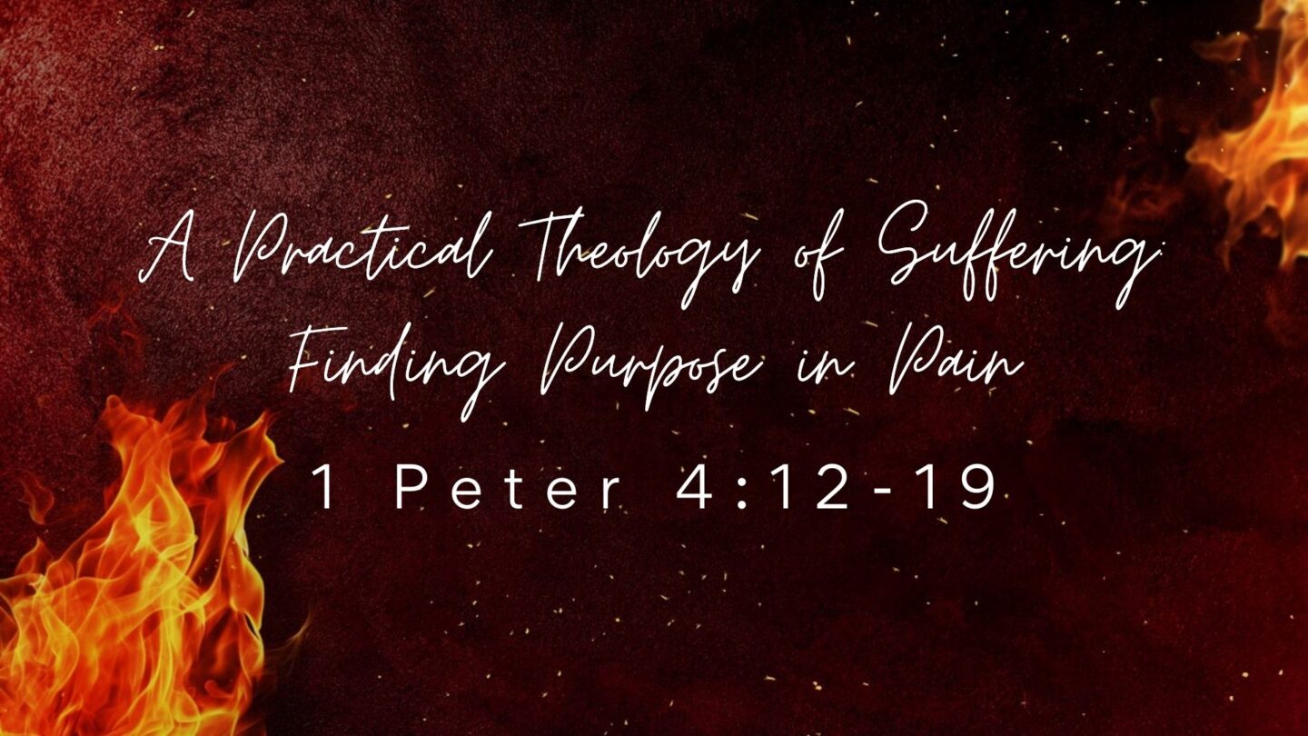A Practical Theology of Suffering: Finding Purpose in Pain – The Field ...