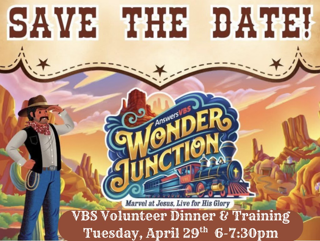 VBS Volunteer Dinner & Training – The Field Church